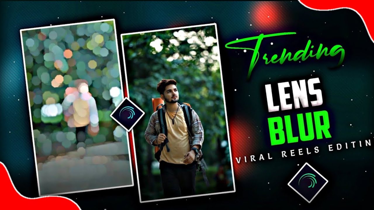 4k Lens Blur ~ HDR Effect Editing Tutorial || Alight Motion Linear ...