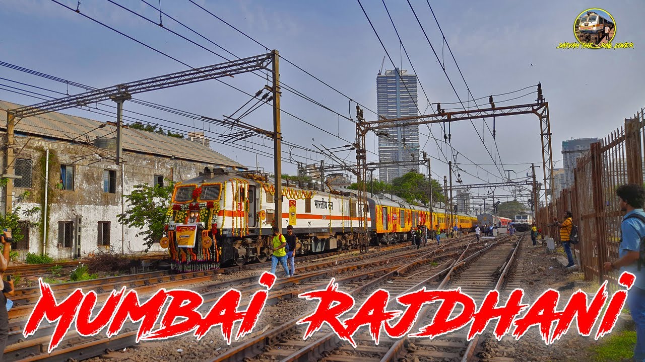 12951 Mumbai Tejas Rajdhani Express Celebrating 50 Years || INDIAN ...