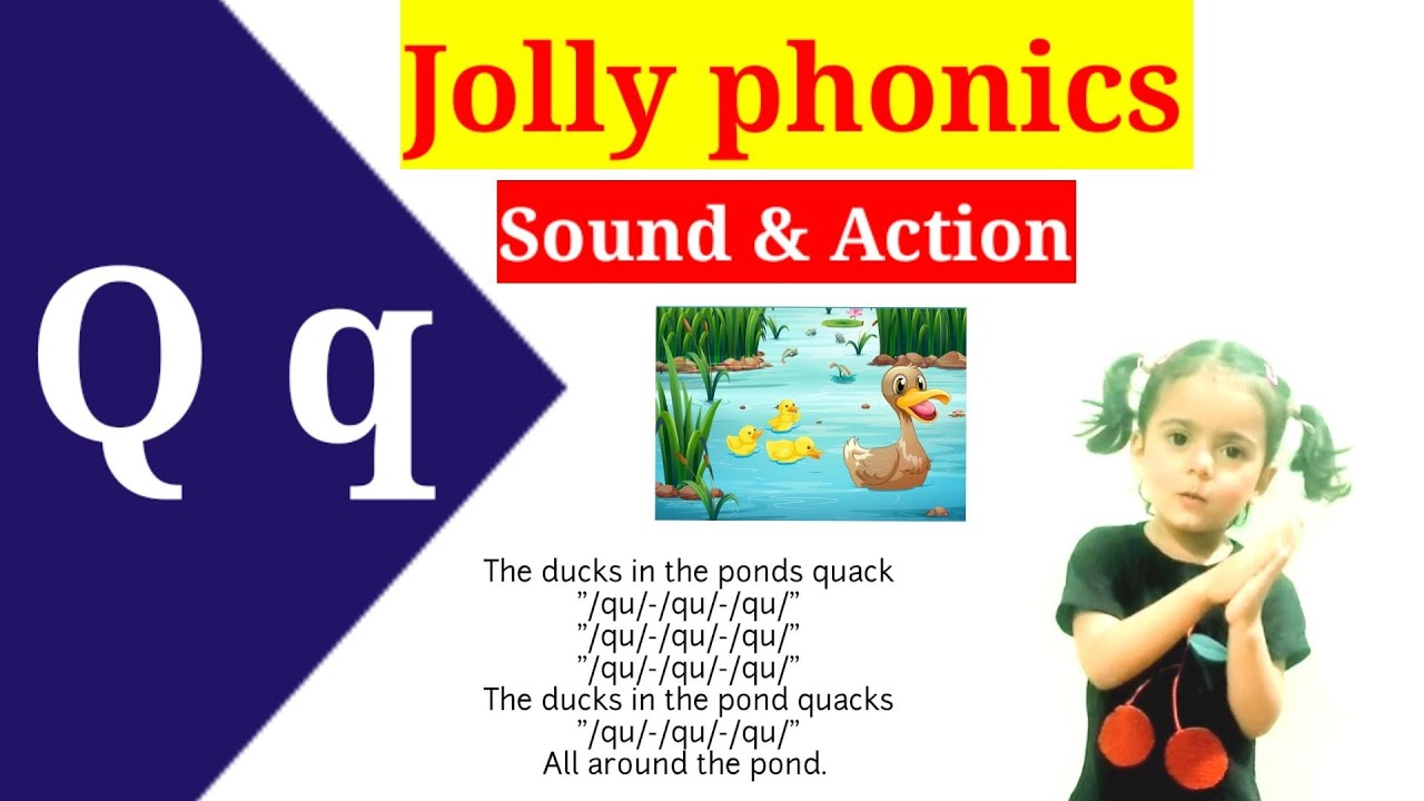 Phonics | Jolly phonics | Sound and action | letter q sound | Letter ...