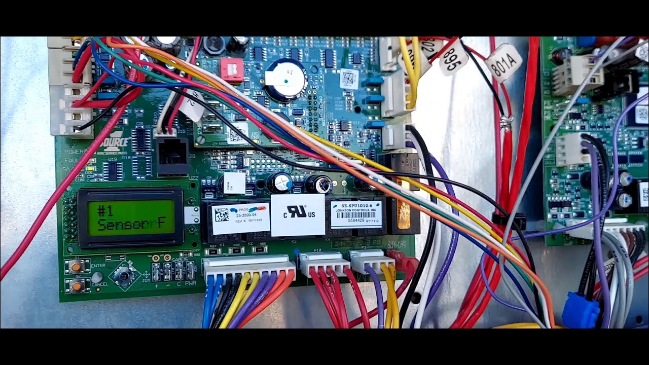 HVAC CONTROL BOARD... - YouTube