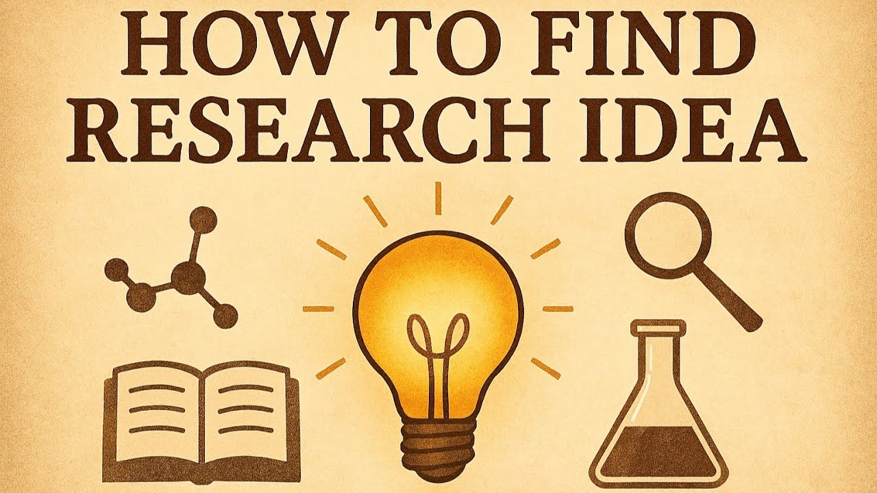 The Art of Finding Research Topics - YouTube