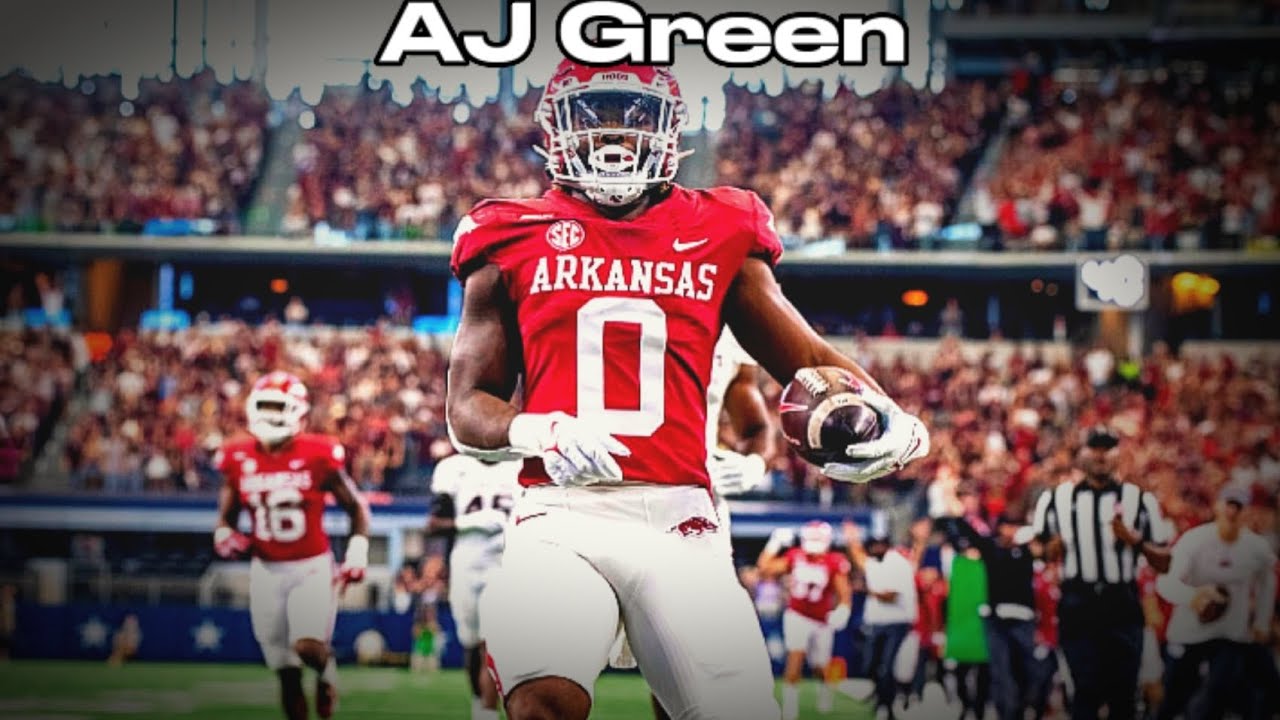 AJ Green Arkansas Football 2022 Highlights - YouTube