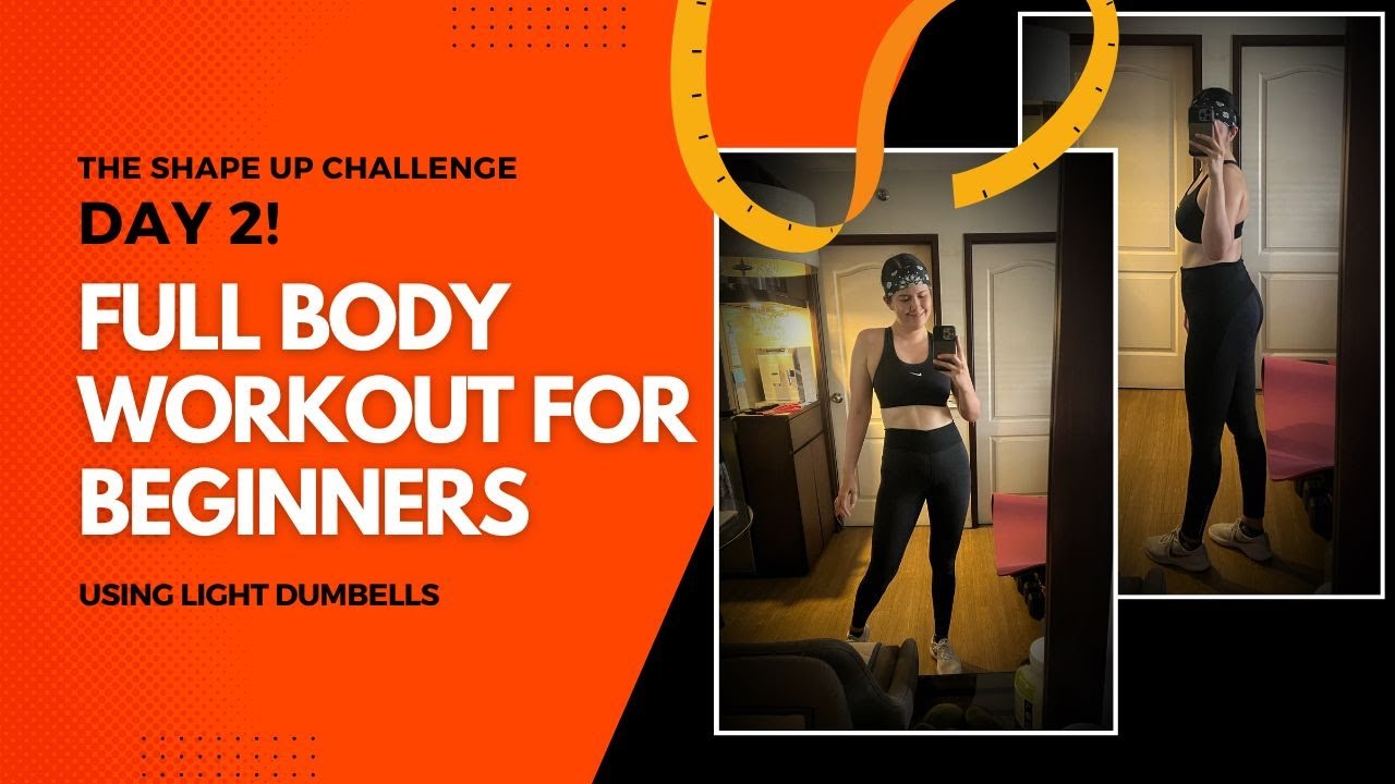 30-MINUTE WORKOUT FOR BEGINNERS USING LIGHT WEIGHTS 🔥 THE SHAPE UP ...
