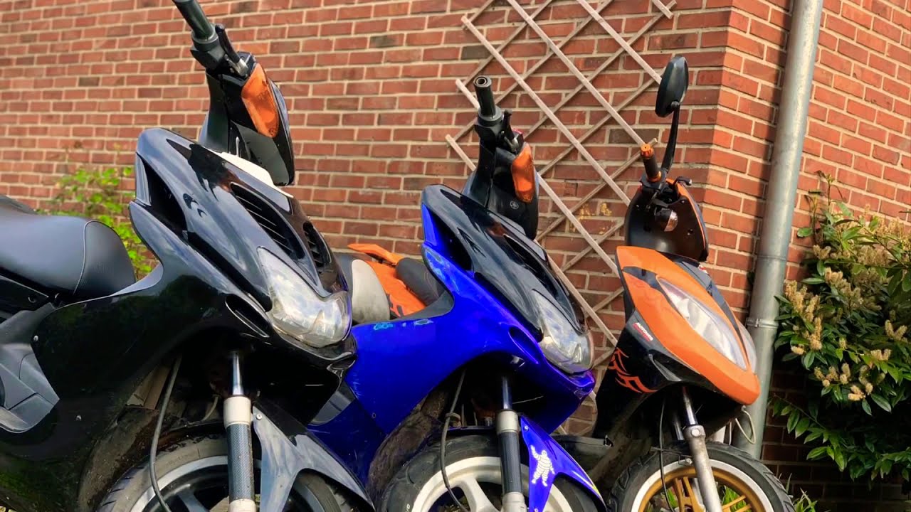 Yamaha Aerox mbk Story - YouTube