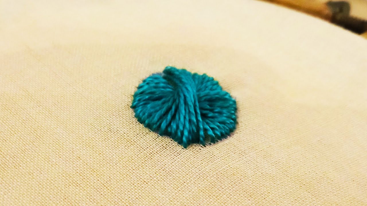 Circular Rhodes Stitch/Rhodes Circle Stitch (Embroidery For Beginners ...