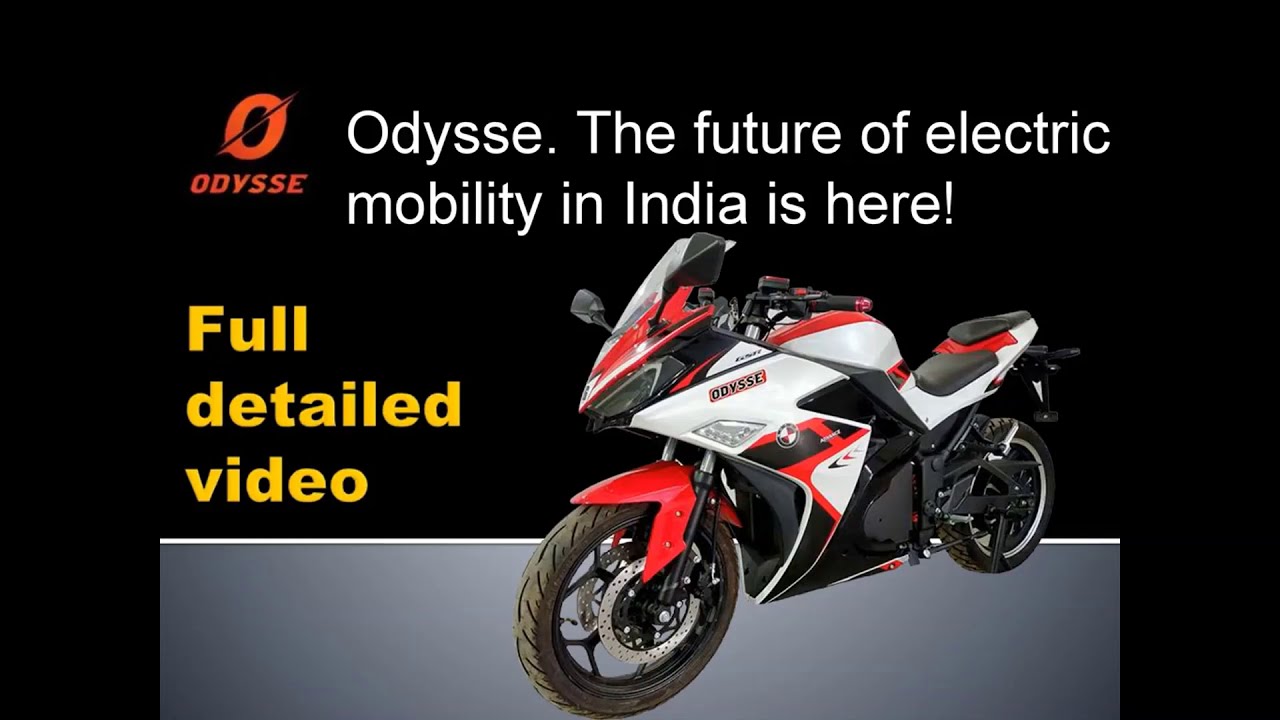 Odysse Evoqis Electric bike and Full Detailed Video | Indian brand ...