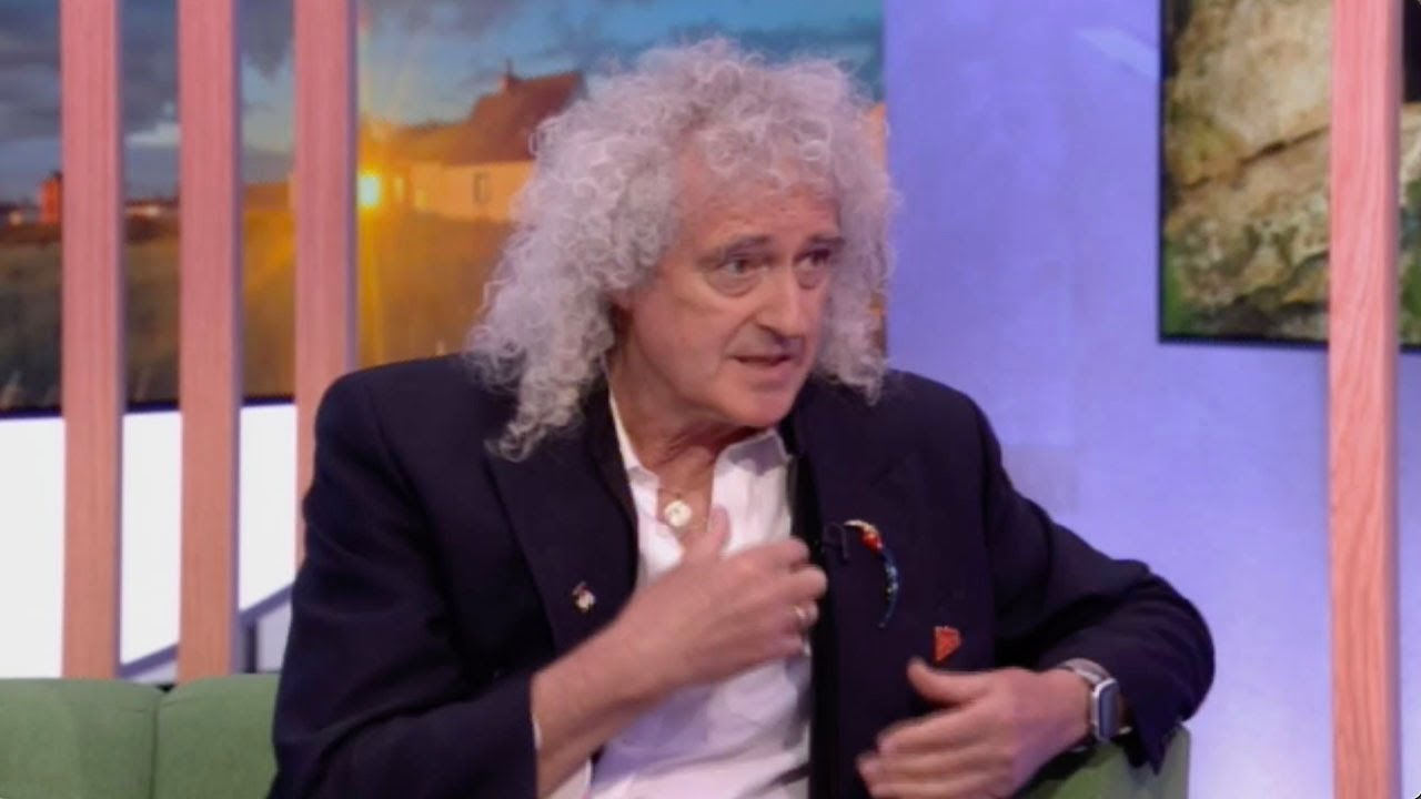 BRIAN MAY: BBC The One Show, talking Badger documentary 21/08/2024 ...