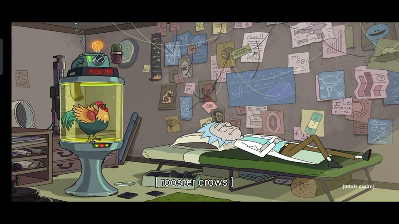 Rick and Morty | Rick's alarm clock - YouTube