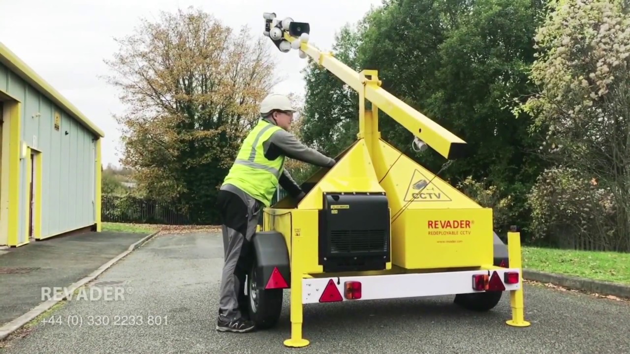 REVADER® Galaxy Mobile CCTV Tower - Assembly - YouTube