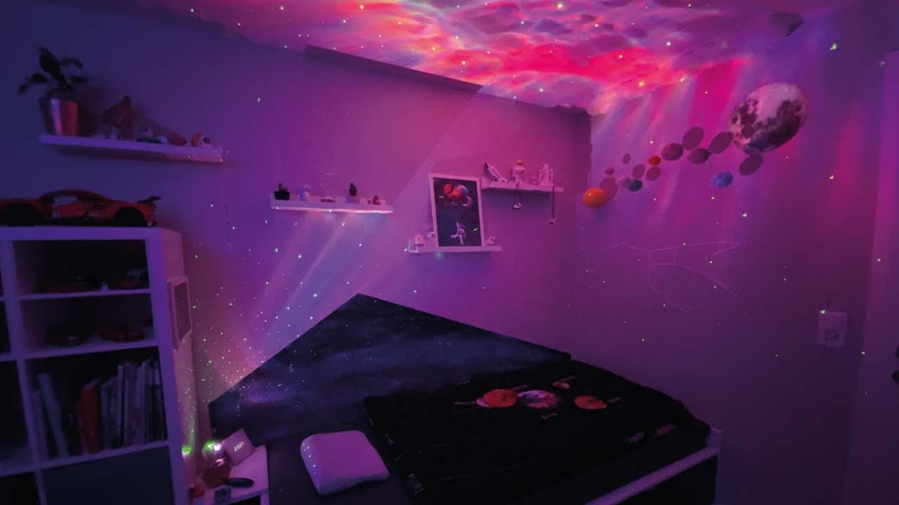 Galaxie Zimmer | Galaxy room diy - YouTube