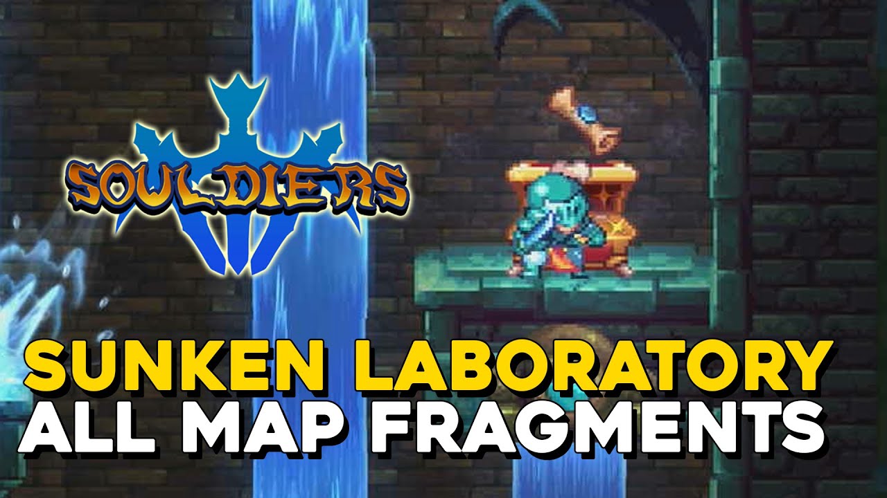Souldiers Sunken Laboratory All Map Fragment Locations - YouTube