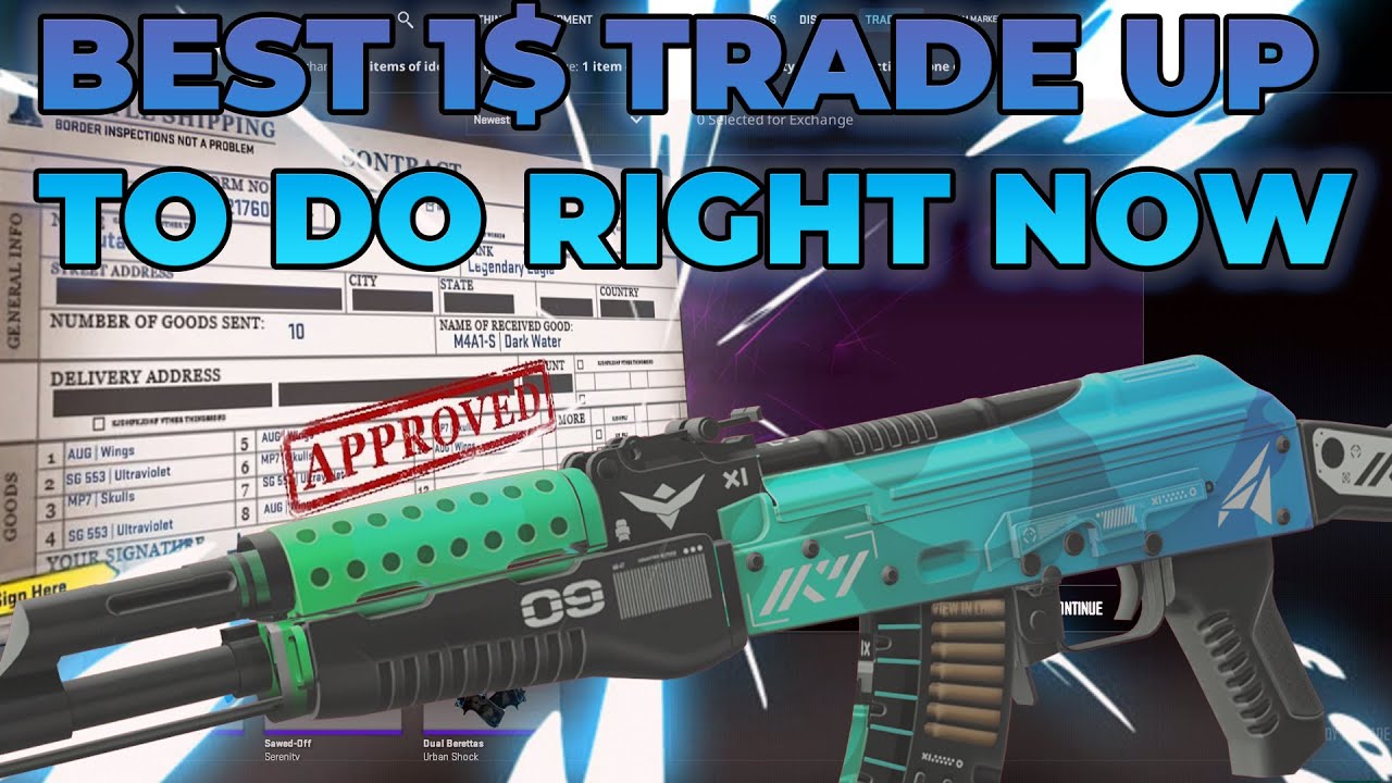BEST 1$ CS2 TRADE UP TO DO RIGHT NOW!!! - YouTube
