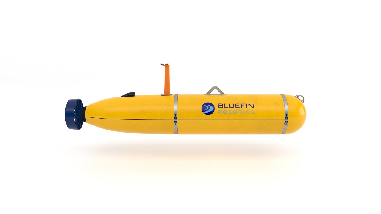 Bluefin21 AUV 3D Model - YouTube