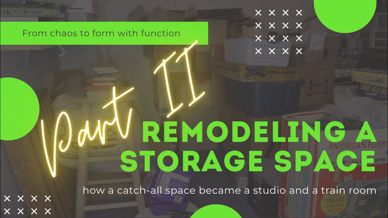 Enviro-friendly remod: Salvaging a Catch-all space into a layout room ...
