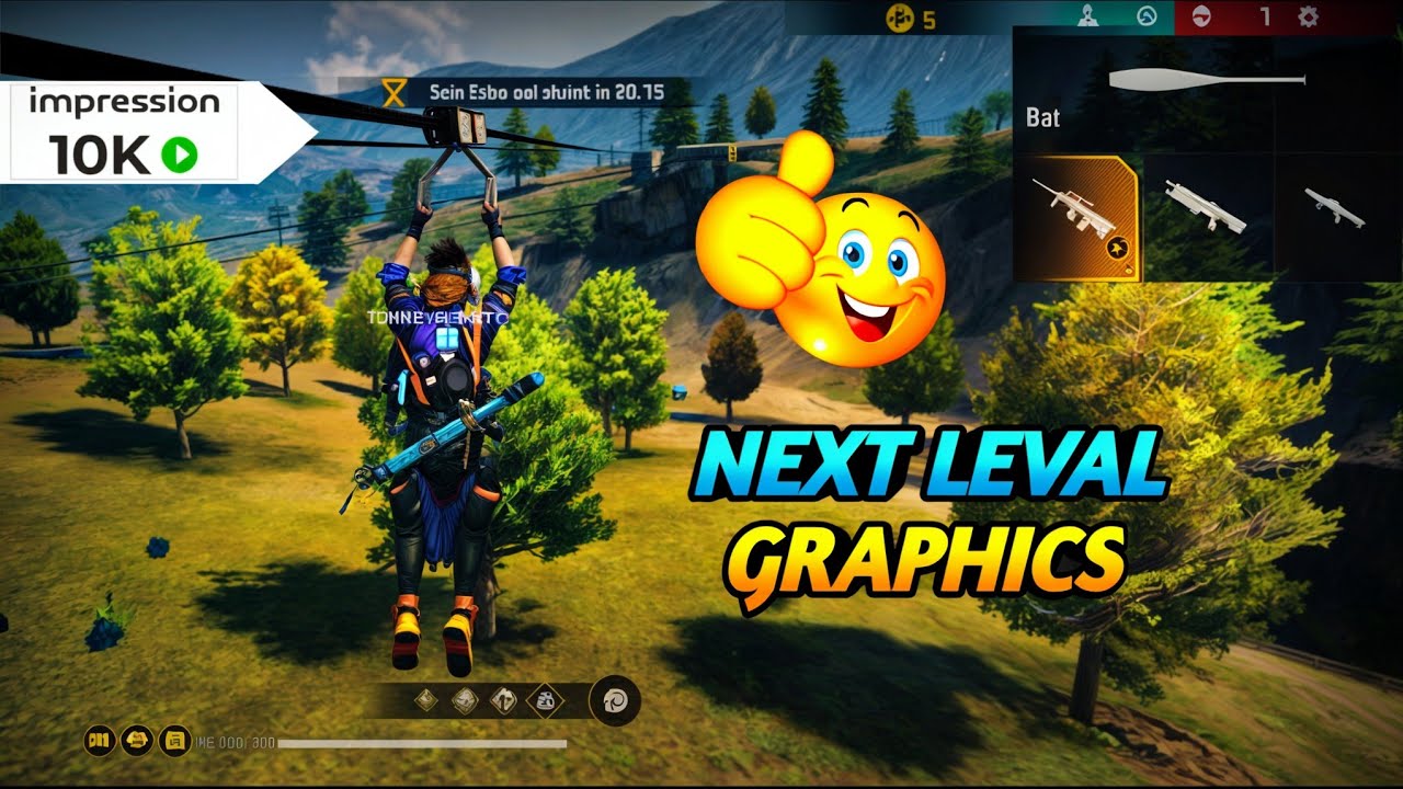 FREE FIRE MAX ULTRA GRAPHICS 4K GAMEPLAY - YouTube
