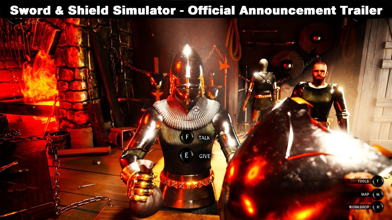 Sword & Shield Simulator - Official Announcement Trailer - YouTube