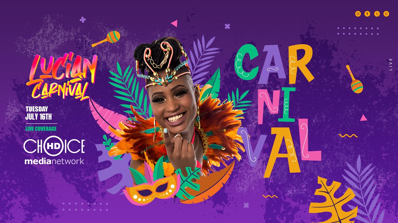 Saint Lucia Carnival 2024 | Parade Of The Bands | Tuesday 16th July ...