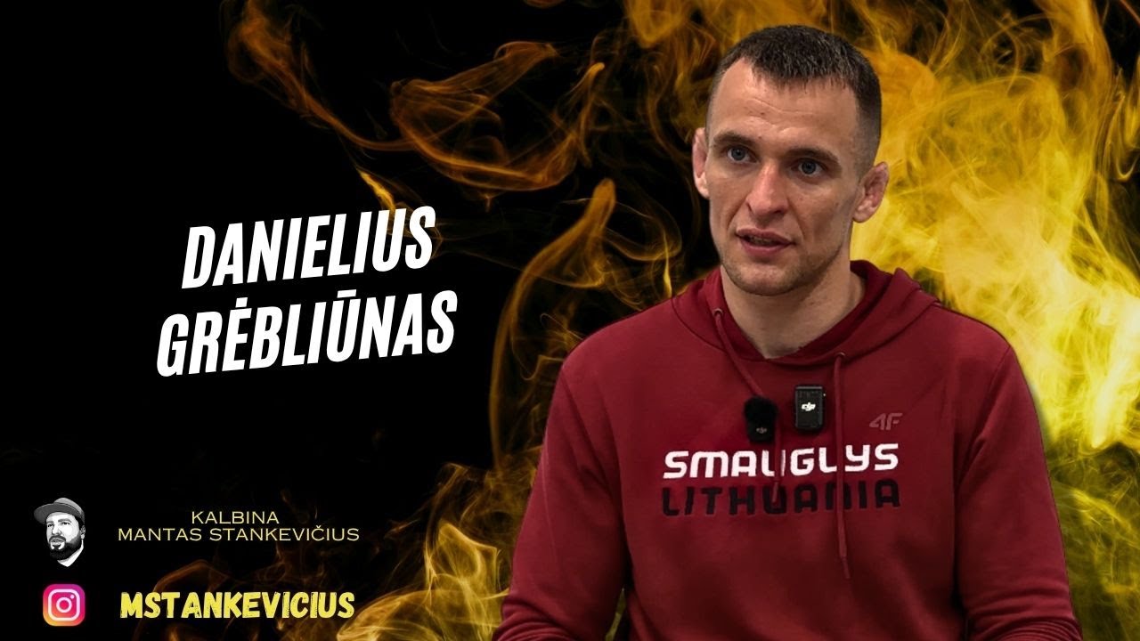 MMA kovotojas Danielius Grėbliūnas: apie priešininko pradingusį kaklą ...