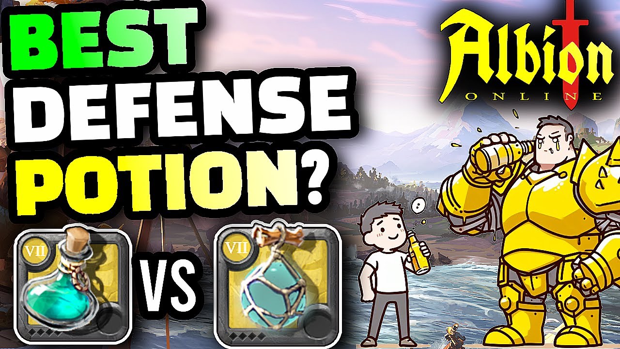 Albion Online - The BEST Defense Potion And WHY - YouTube