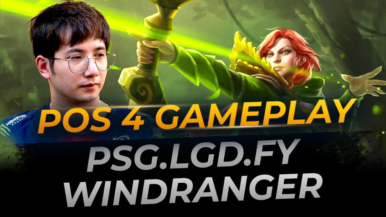 PSG.LGD.fy Windranger Support | Full Gameplay Dota 2 Replay - YouTube