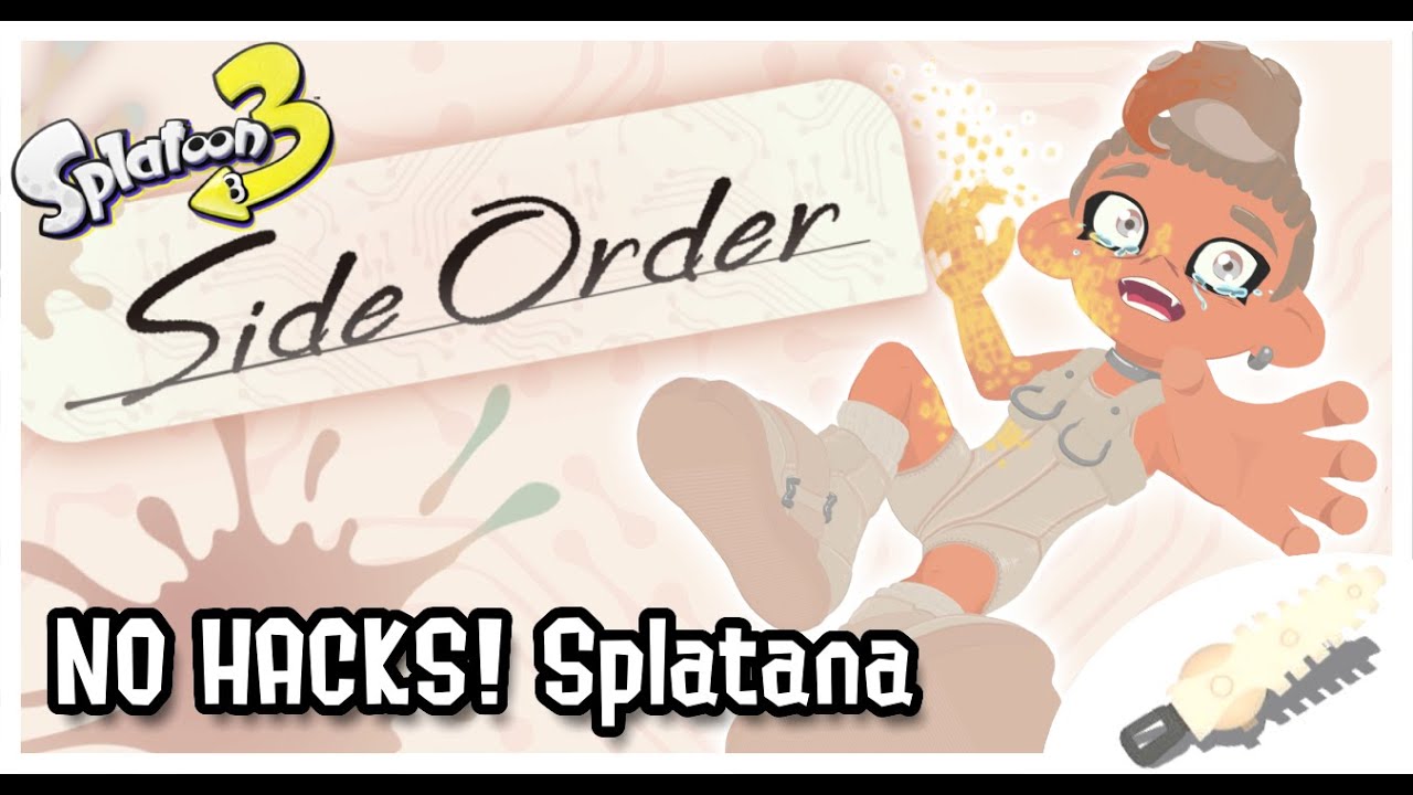 No Hacks Order Splatana Run! Splatoon 3 Side Order - YouTube