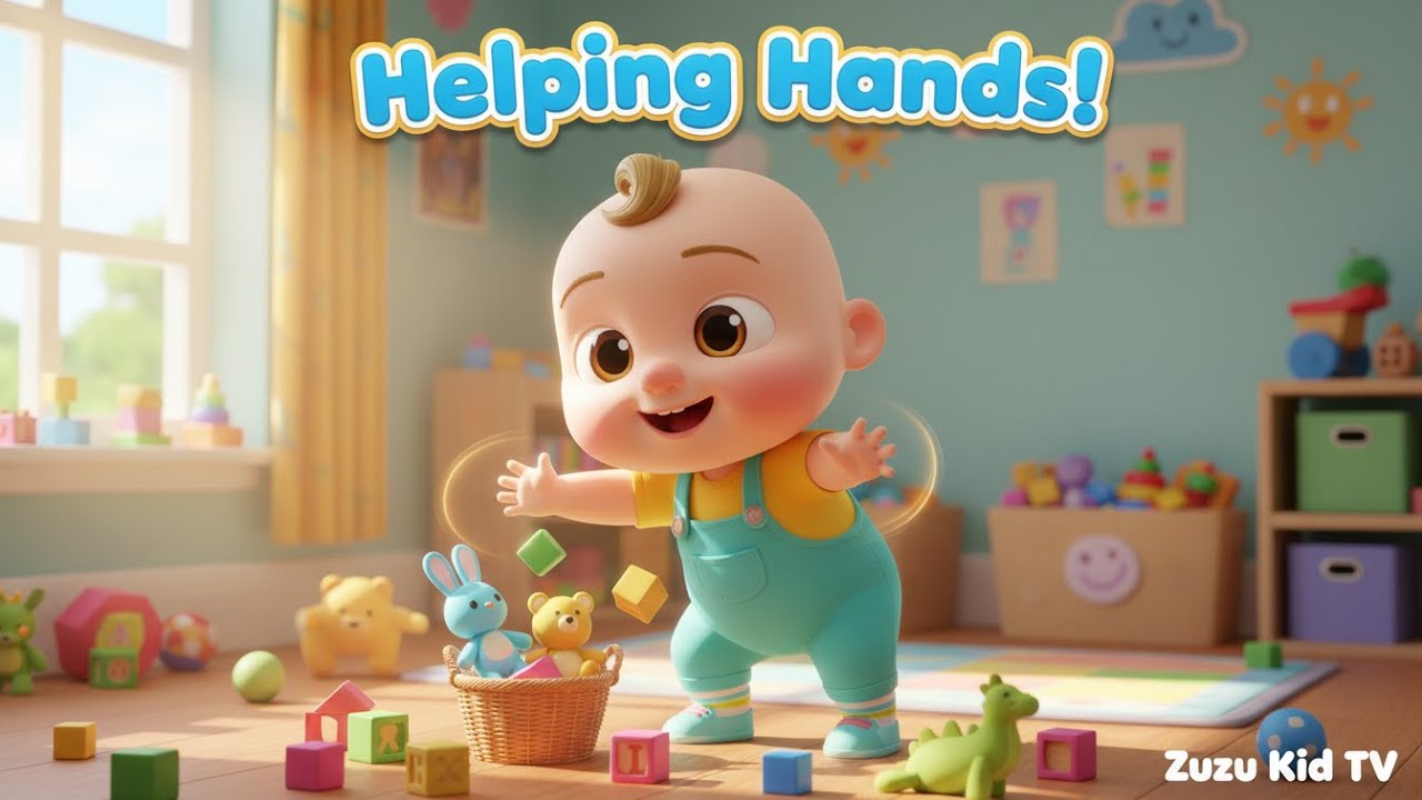 Helping Hands Song – Nursery Rhyme, Toddler Kindness, and Fun Learning ...