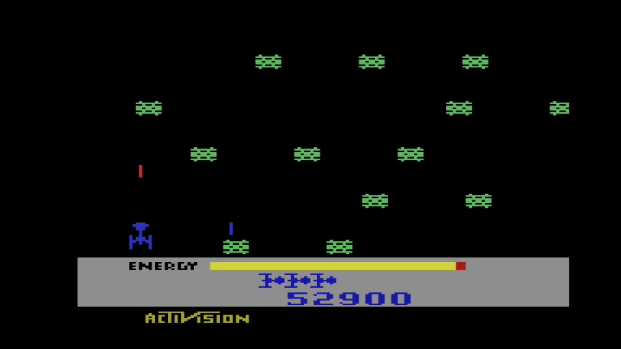 Megamania - gameplay (Atari 2600) - YouTube