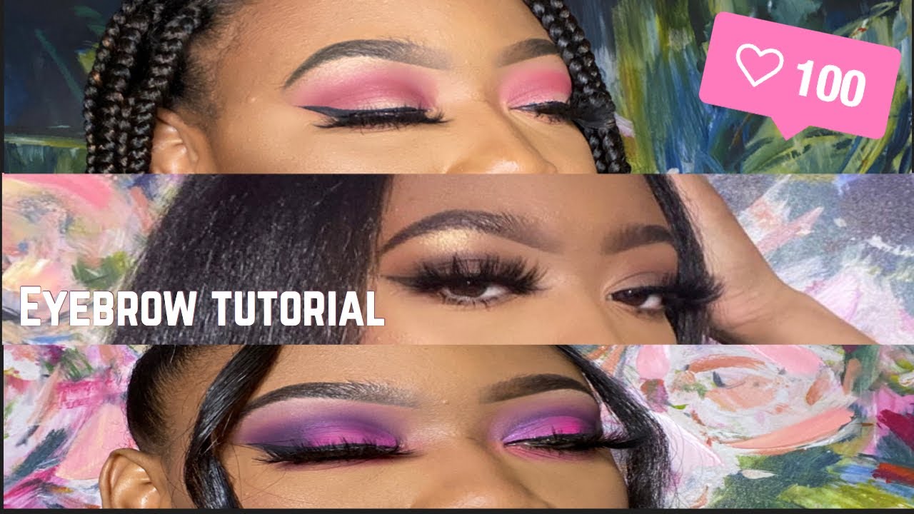 EYEBROW TUTORIAL Using 1$ Brow Pencil | Ashley_Uncut - YouTube