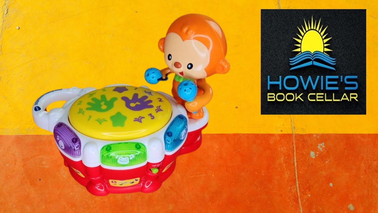 Baby Beats Monkey Drum INTERACTIVE Toy Demo - YouTube