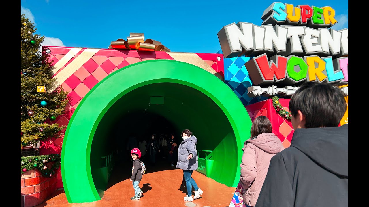 Super Nintendo World | Mario & Friends, USJ, Osaka - YouTube