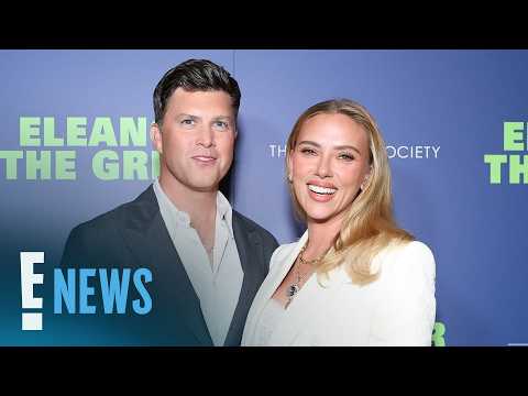 Colin Jost Explains How to Pronounce Scarlett Johansson's Last Name | E! News