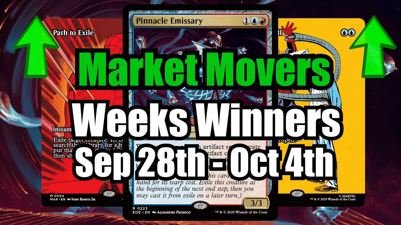 MTG Movers Of The Week! Sep 28th - Oct 4th | Spider-Man Cards & Modern ...