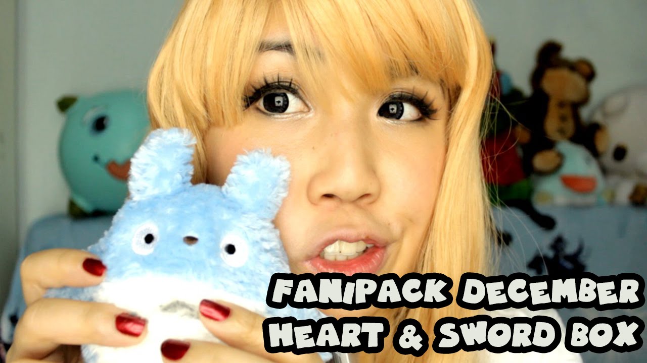 Fanipack December Heart & Sword Unboxing - Anime Subscription box - YouTube