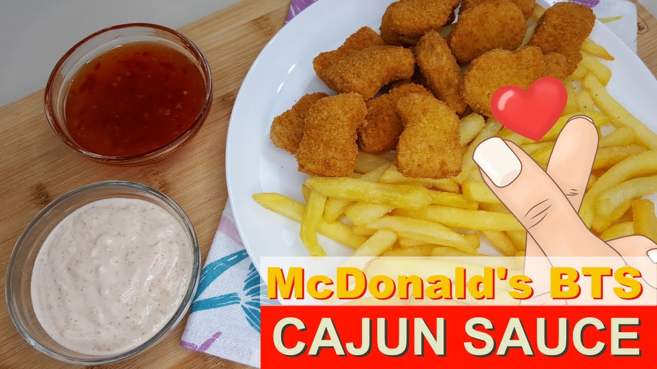 How To Make McDonald's BTS Cajun Sauce + TIP - YouTube