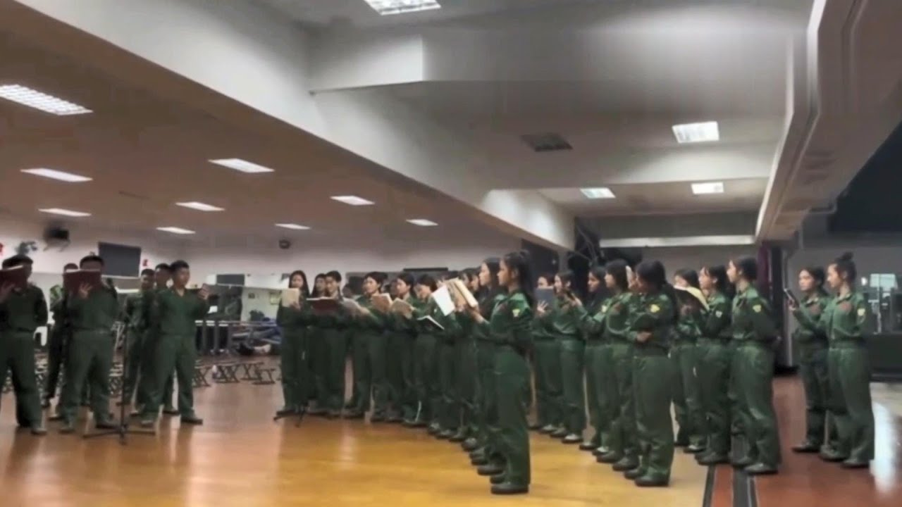 Song of Discipline (三大纪律八项注意) chorus - East Shan State NDAA, Burma ...