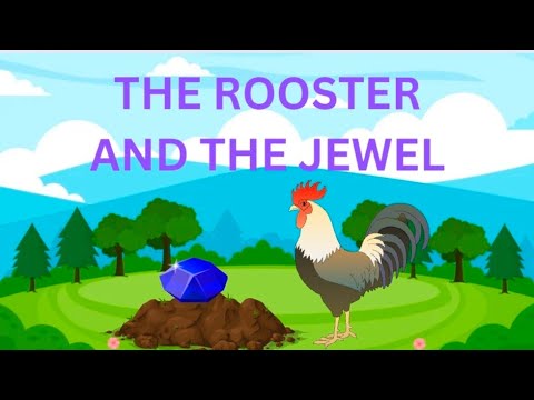 The Rooster and The Jewel moral story for kids/ English short story for ...