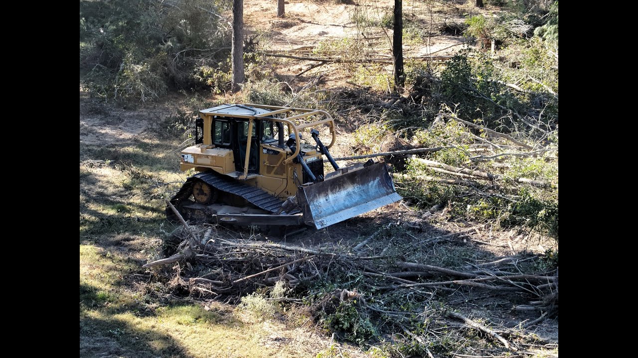 Land Clearing | Turning woods into hay fields. - YouTube