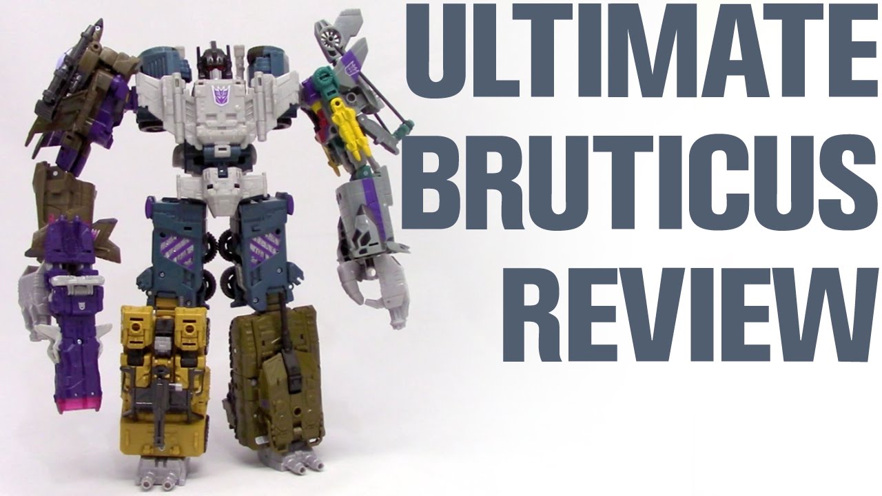 Combiner Wars Hasbro Bruticus Review w/ Shockwave Onslaught Swindle ...