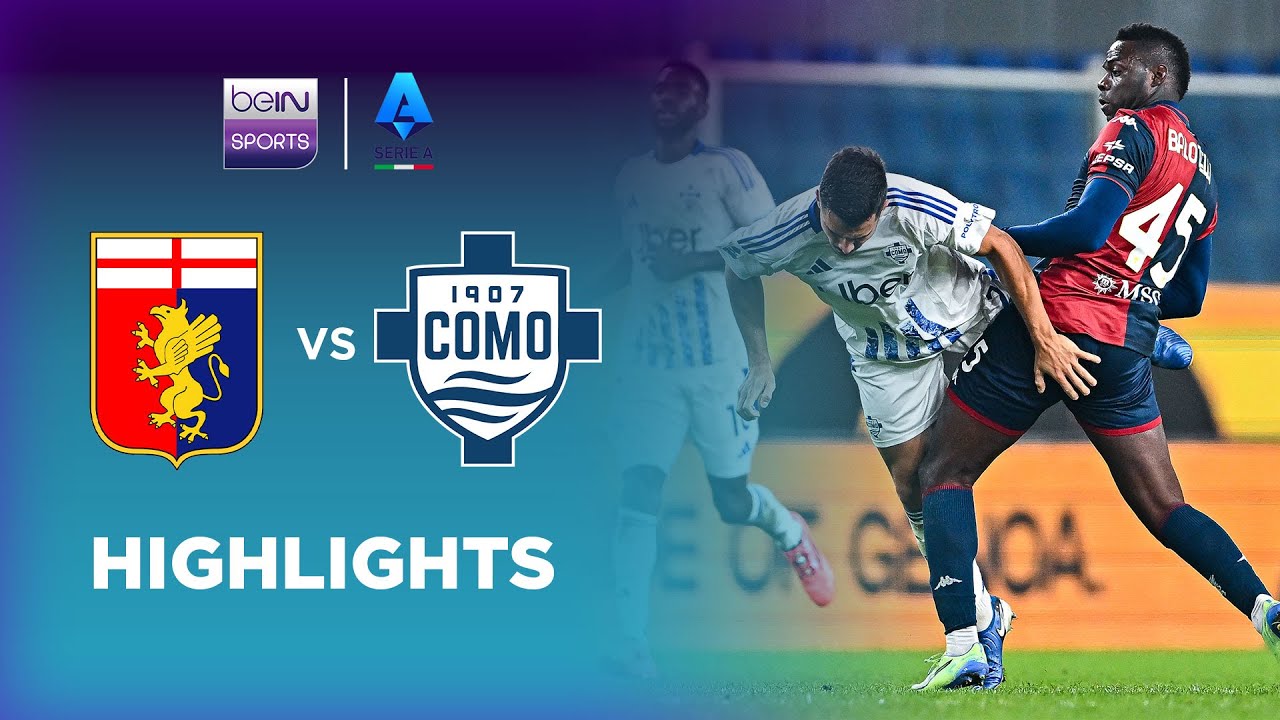 Genoa v Como | Serie A 24/25 | Match Highlights - YouTube