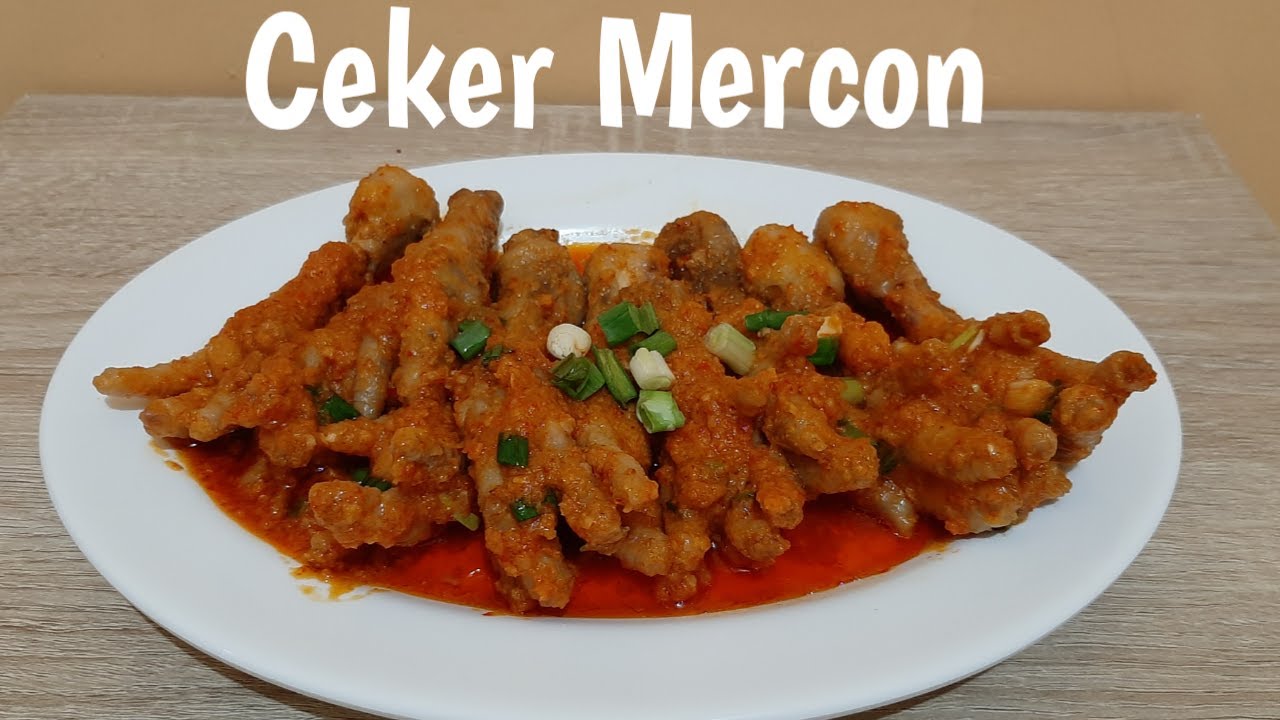 RESEP CEKER MERCON PEDAS | ALA DAPUR AQILA - YouTube