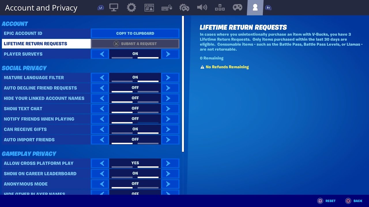 Fortnite Refund Tickets Release Date - YouTube