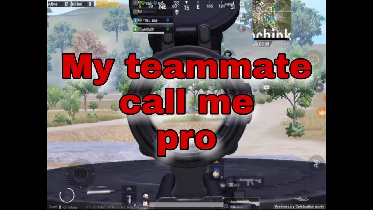 My teammate call me pro | 14 kills | TPP | Classic match | Alan Gaming ...