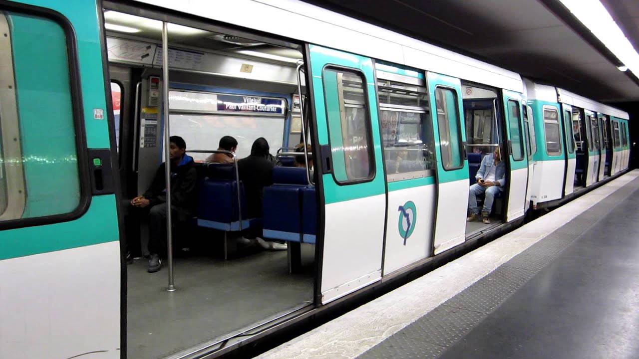 [Paris] MF77 Métro 7 - Villejuif Paul Vaillant-Couturier - YouTube