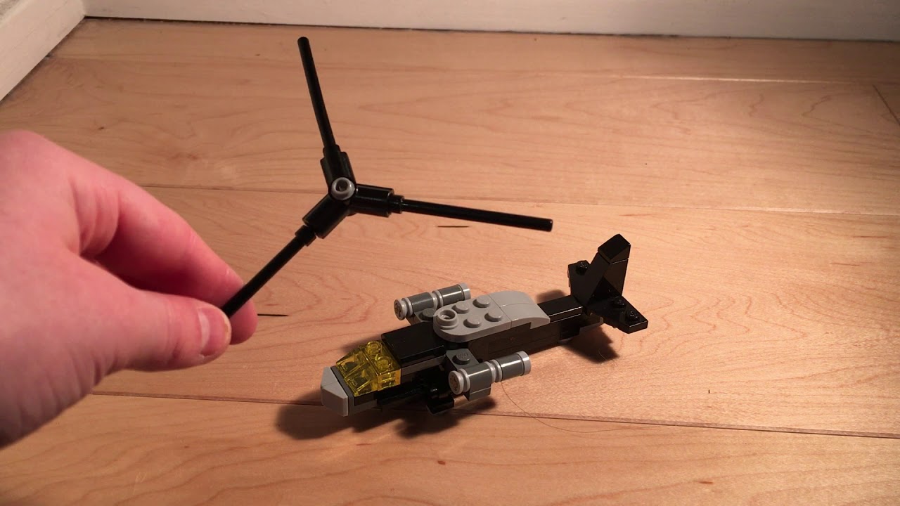 Mini lego uh-60 black hawk - YouTube