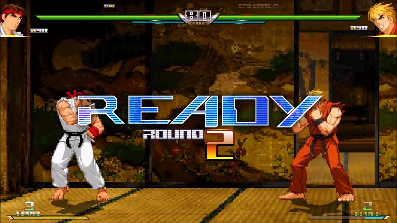 CVS - Ryu Vs. Ryo Capcom Vs SNK - Ikemen ONLINE - YouTube