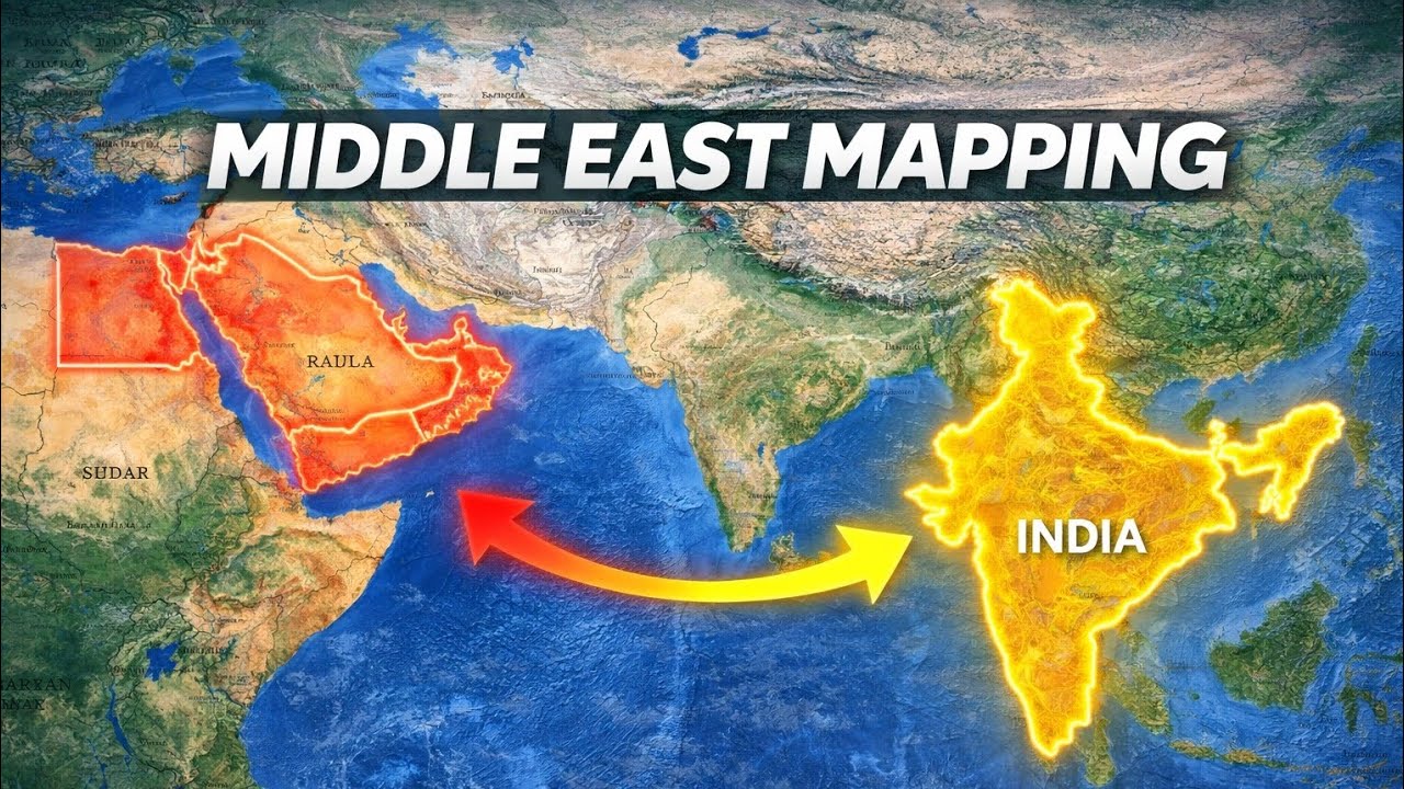 Middle East Mapping || Middle East Location Explained | GS Geography ...