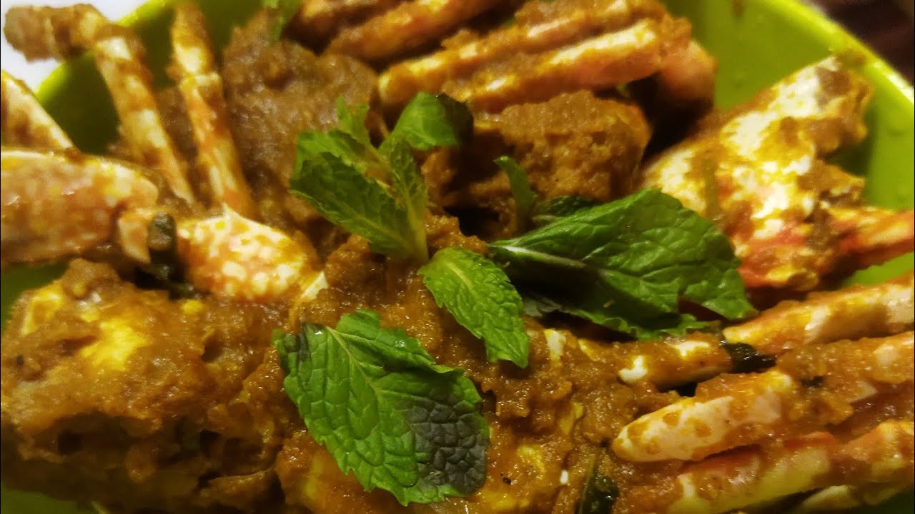 Crab masala curry, nandu gravy,sea food, king crab recipes, easy ...