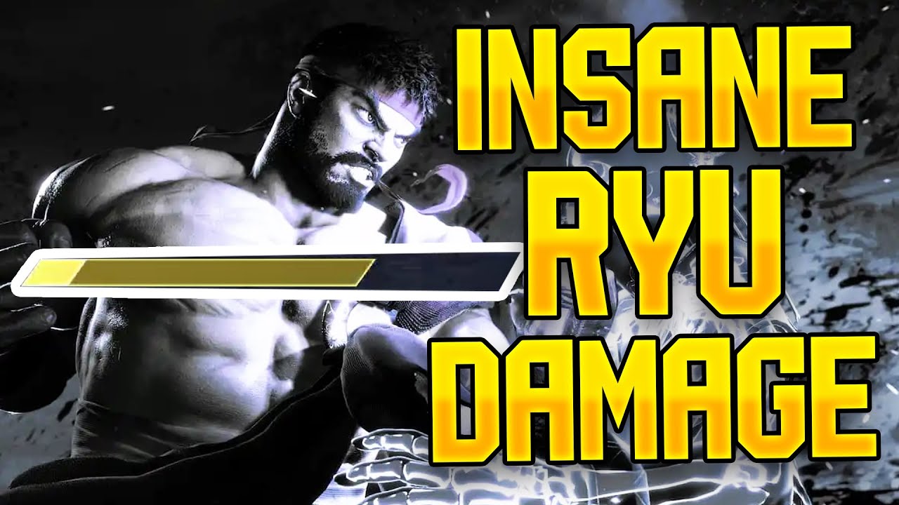 INSANE RYU DAMAGE! - YouTube