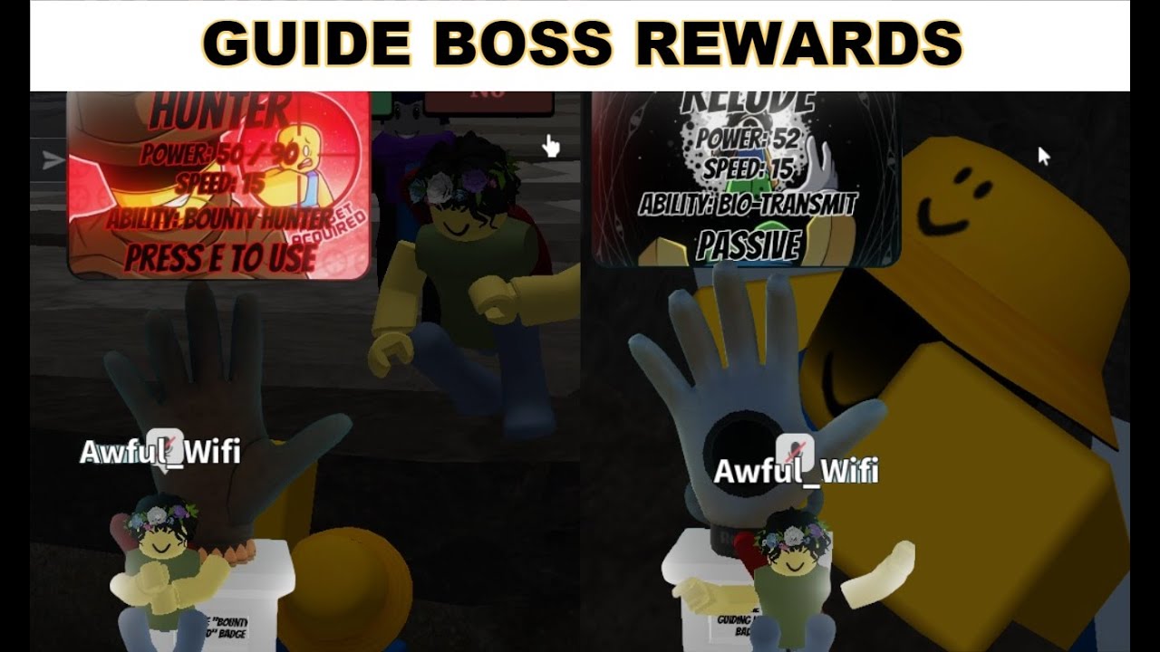GUIDE BOSS REWARDS! - YouTube