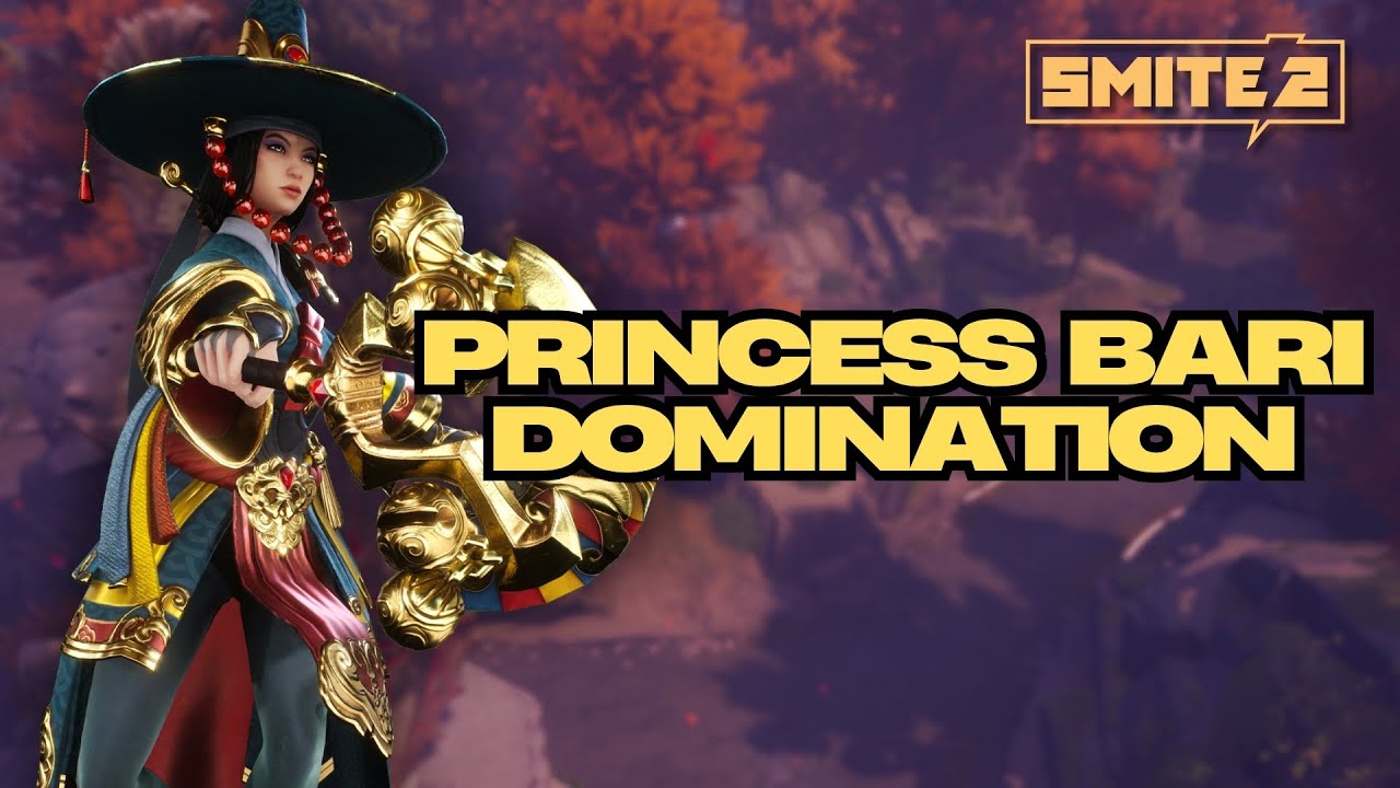 PRINCESS BARI DOMINATION - SMITE 2 - YouTube